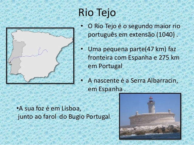 Os rios de portugal -Rio Tejo