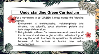 GREEN SCHOOL AND EDUCATIONAL FOR SUSTAINABLE DEVELOPMENT | PPTX