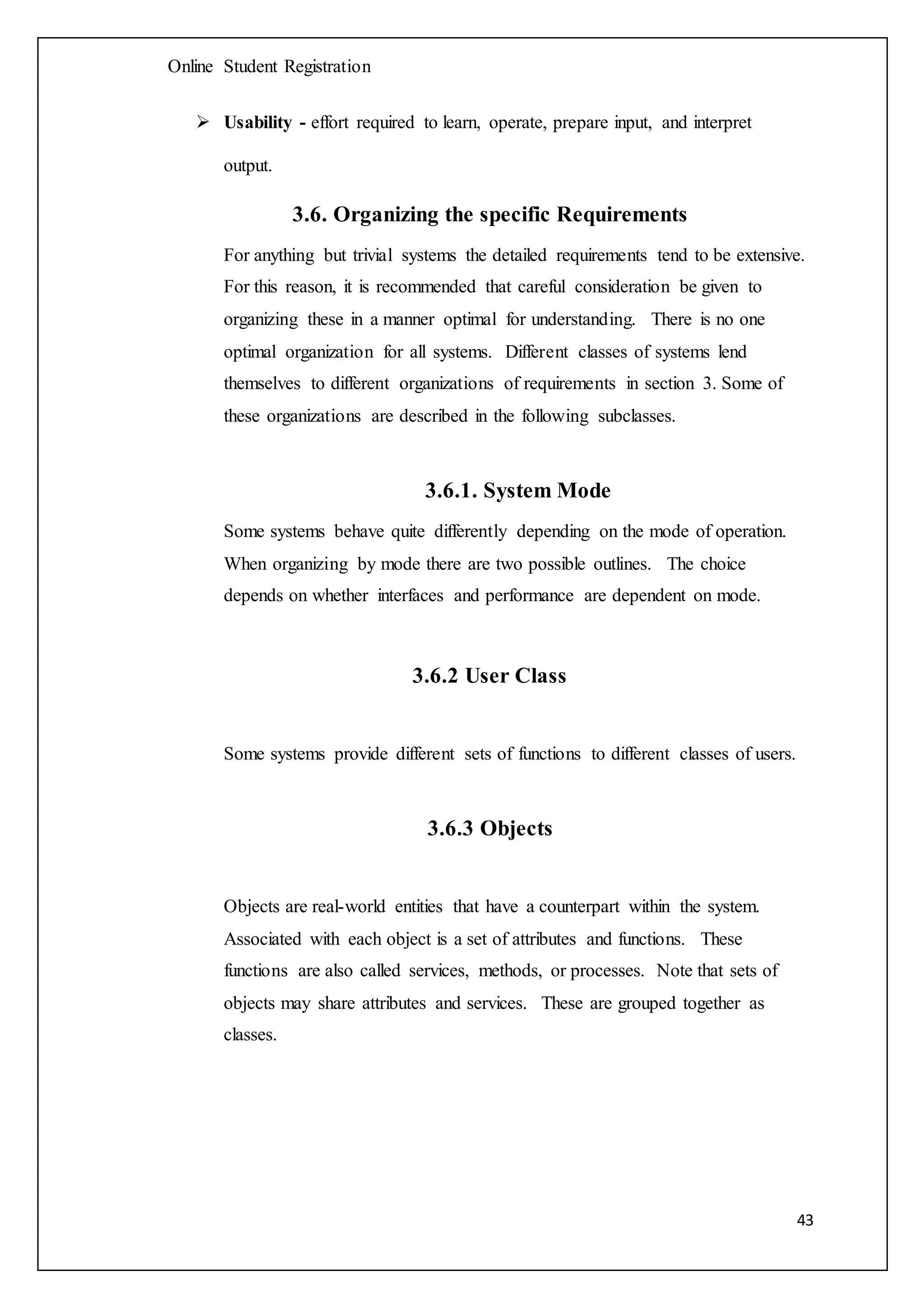 Online Student Registration System | DOCX