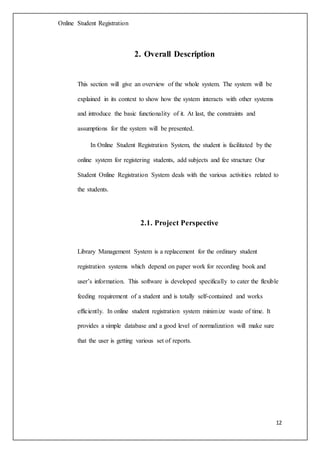 Online Student Registration System | DOCX