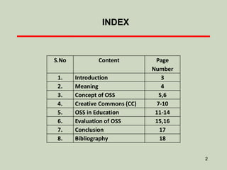OSS-1.pptx | Shareware and Freeware | Computer Software and Applications