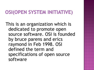 OPEN SOURCE SOFTWARE | PPS