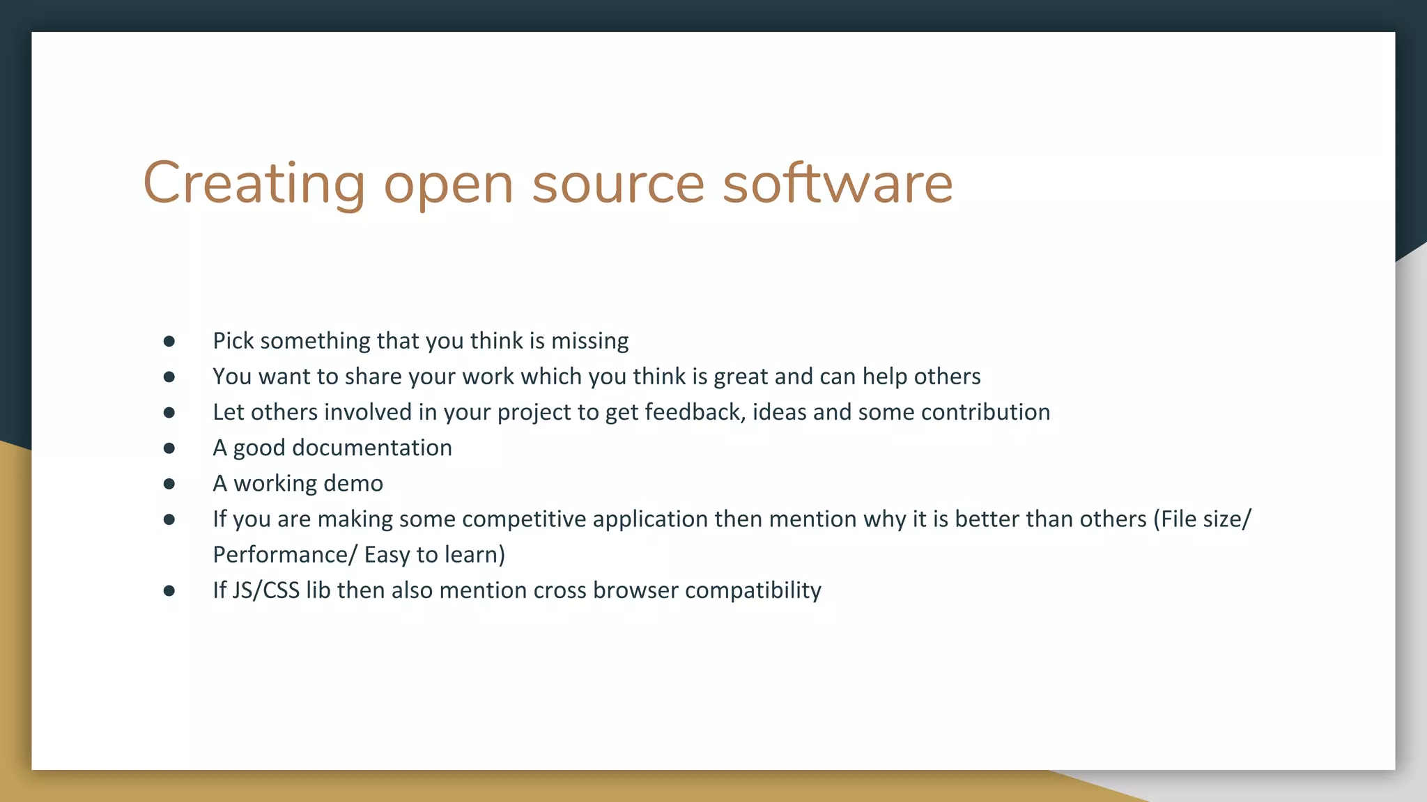 Open Source Software Contribution | PDF