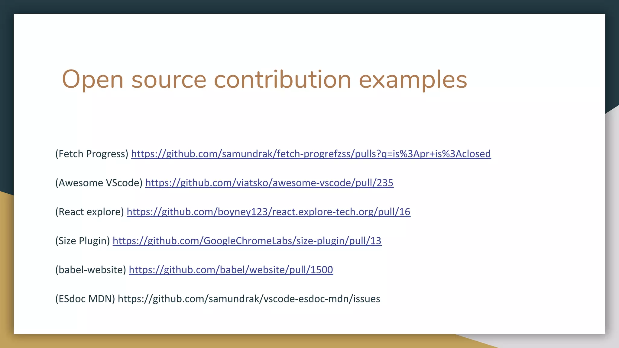 Open Source Software Contribution | PDF