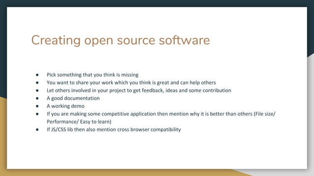 Open Source Software Contribution | PDF