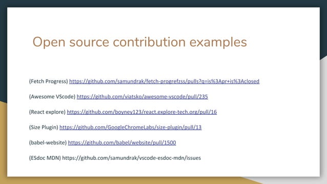 Open Source Software Contribution | PDF
