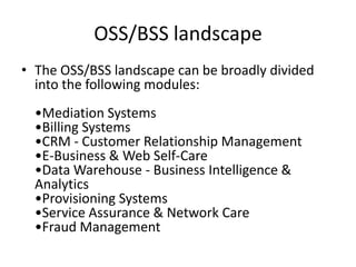 Oss Bss Testing | PPTX