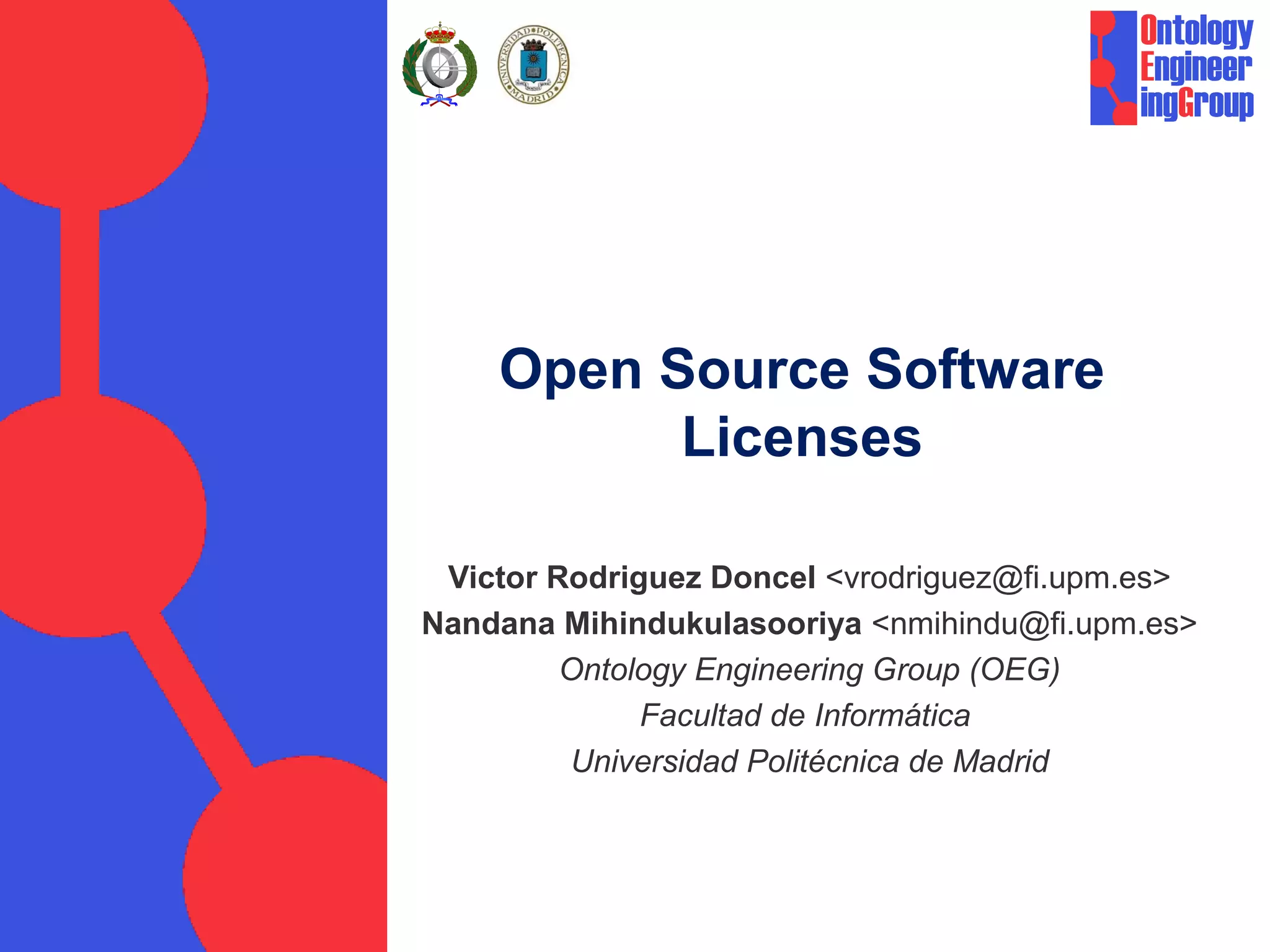 Open Source Software Licenses | PPT