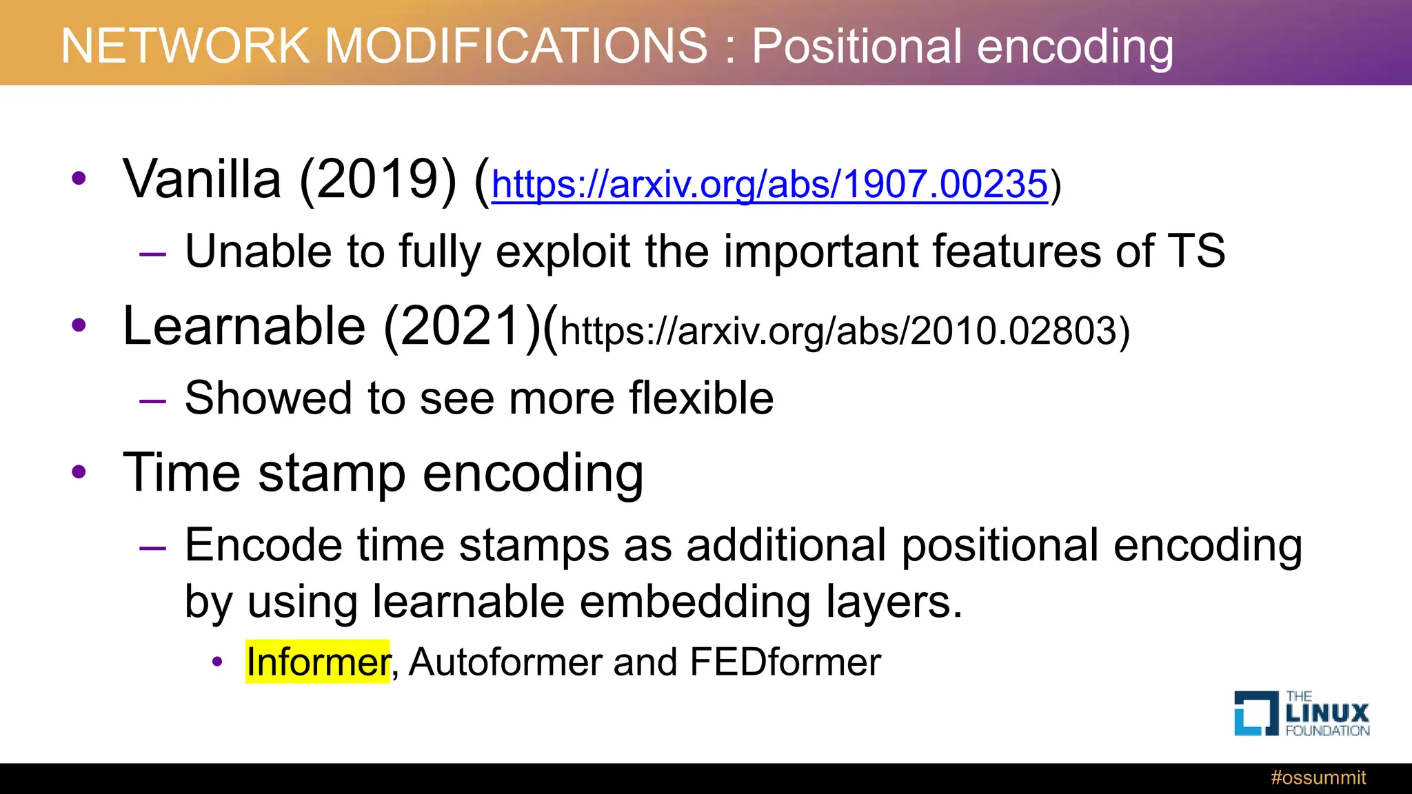 Transformers for time series | PPTX
