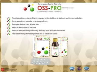 Oss pro (ossein mineral complex + vitamin D) | PPTX