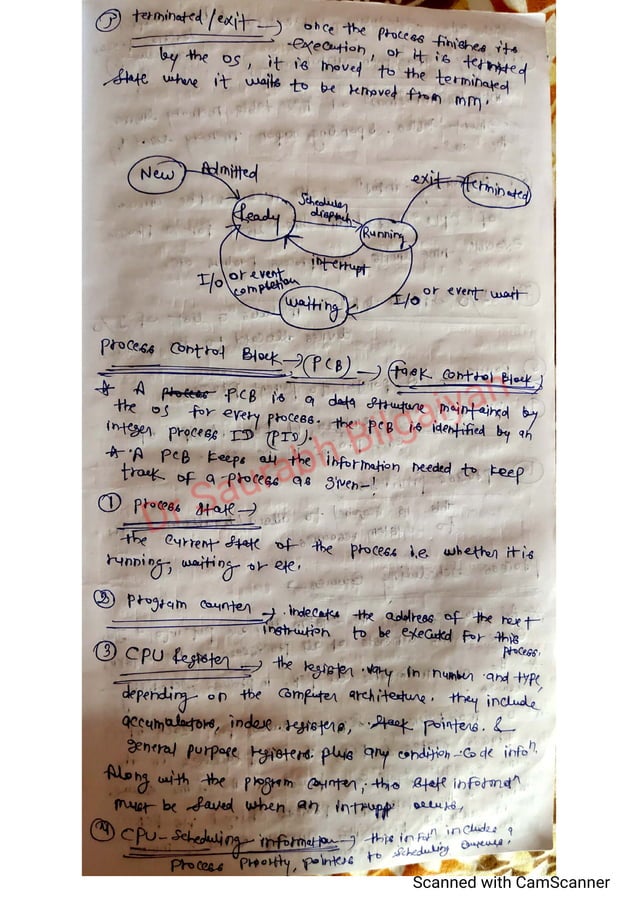 Operating Systems Notes (Created from Peter Baer Galvin) | PDF ...