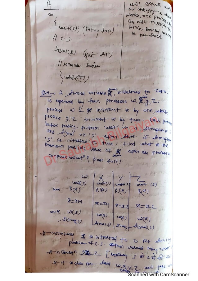 Operating Systems Notes (Created from Peter Baer Galvin) | PDF ...