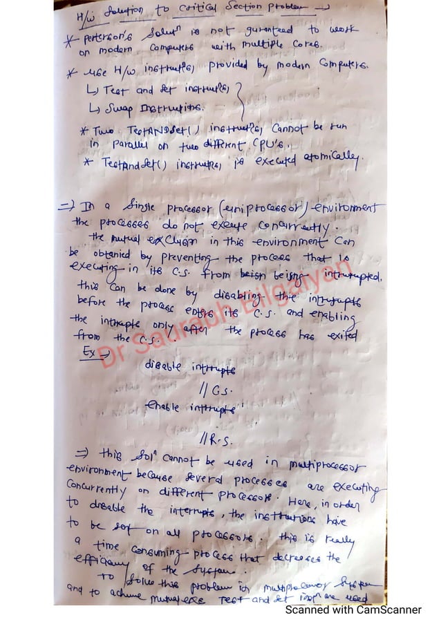 Operating Systems Notes (Created from Peter Baer Galvin) | PDF ...