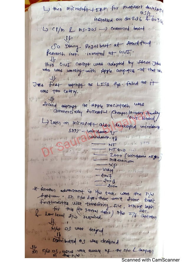 Operating Systems Notes (Created from Peter Baer Galvin) | PDF ...