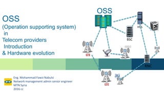 Oss bss presentation_introduction and hardware evoluation | PPT