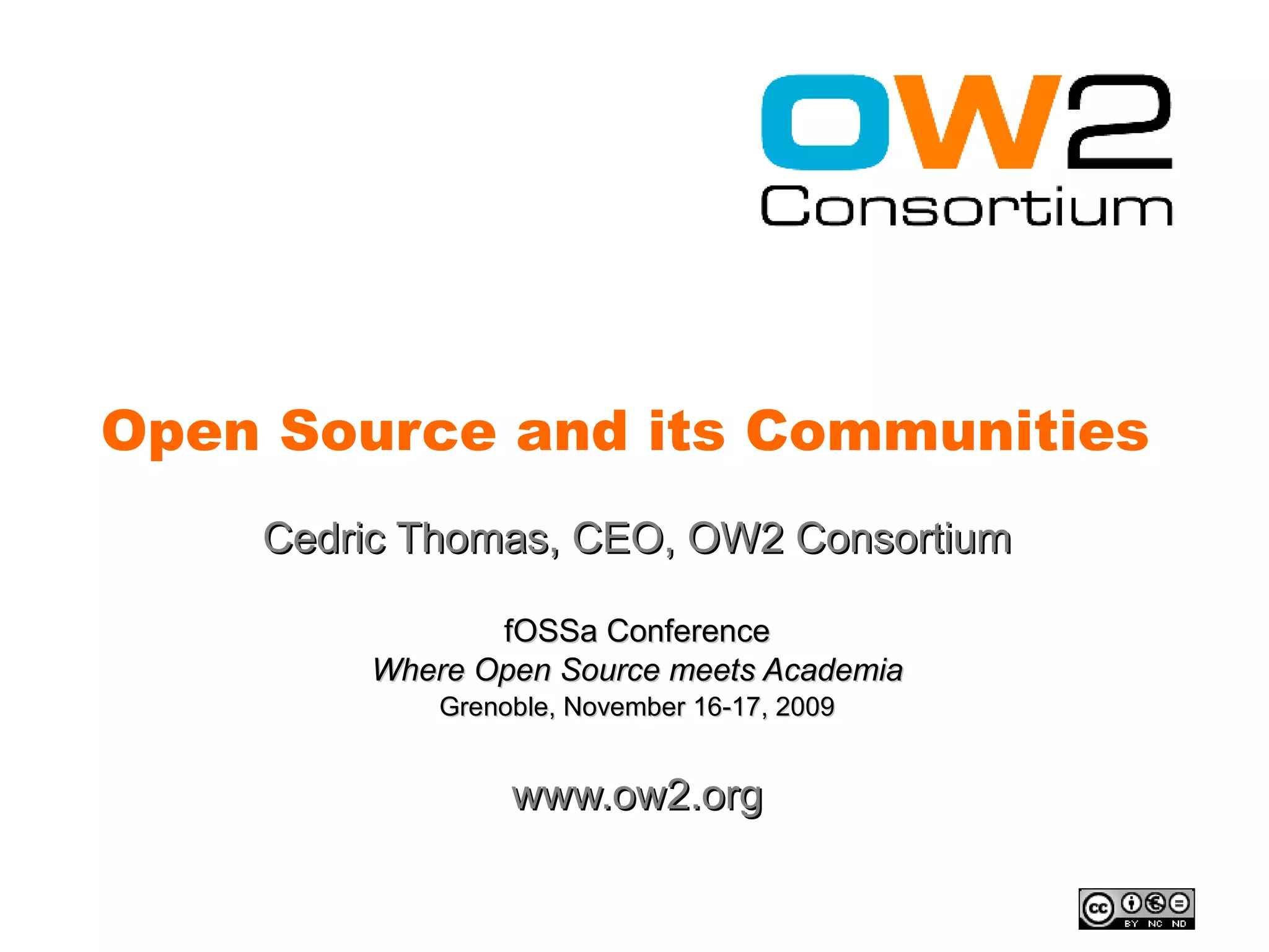 OW2 Community and more! | PPT