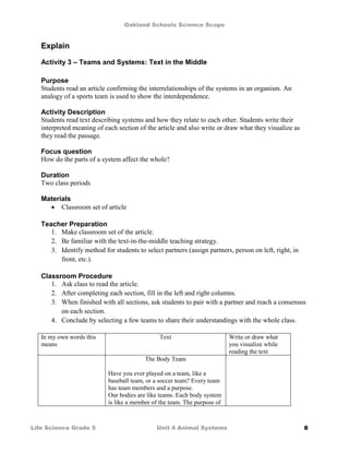 Os scope animal-systems-5 (1) | DOCX | Educational Assessment | Education