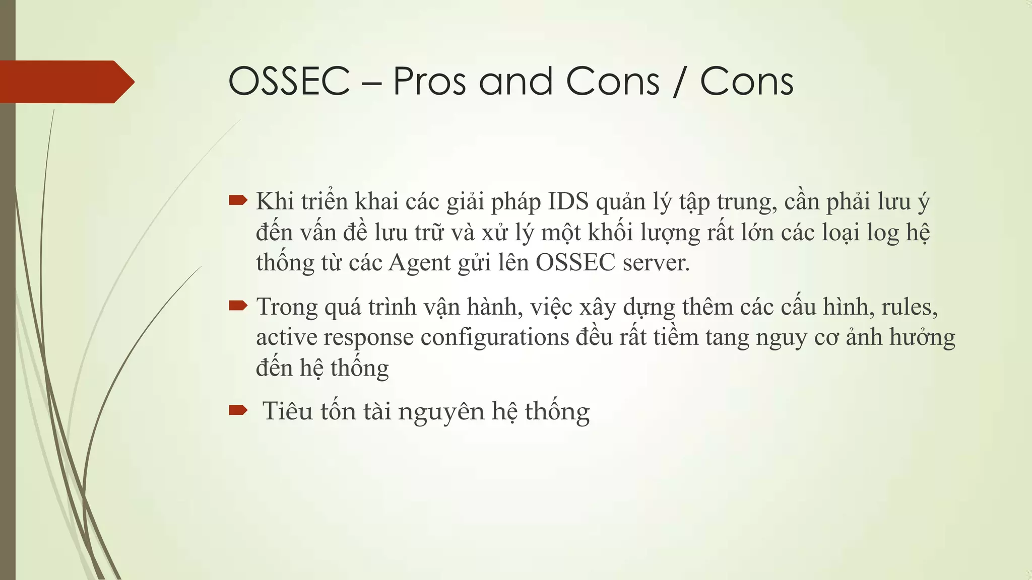 Ossec – host based intrusion detection system | PPTX