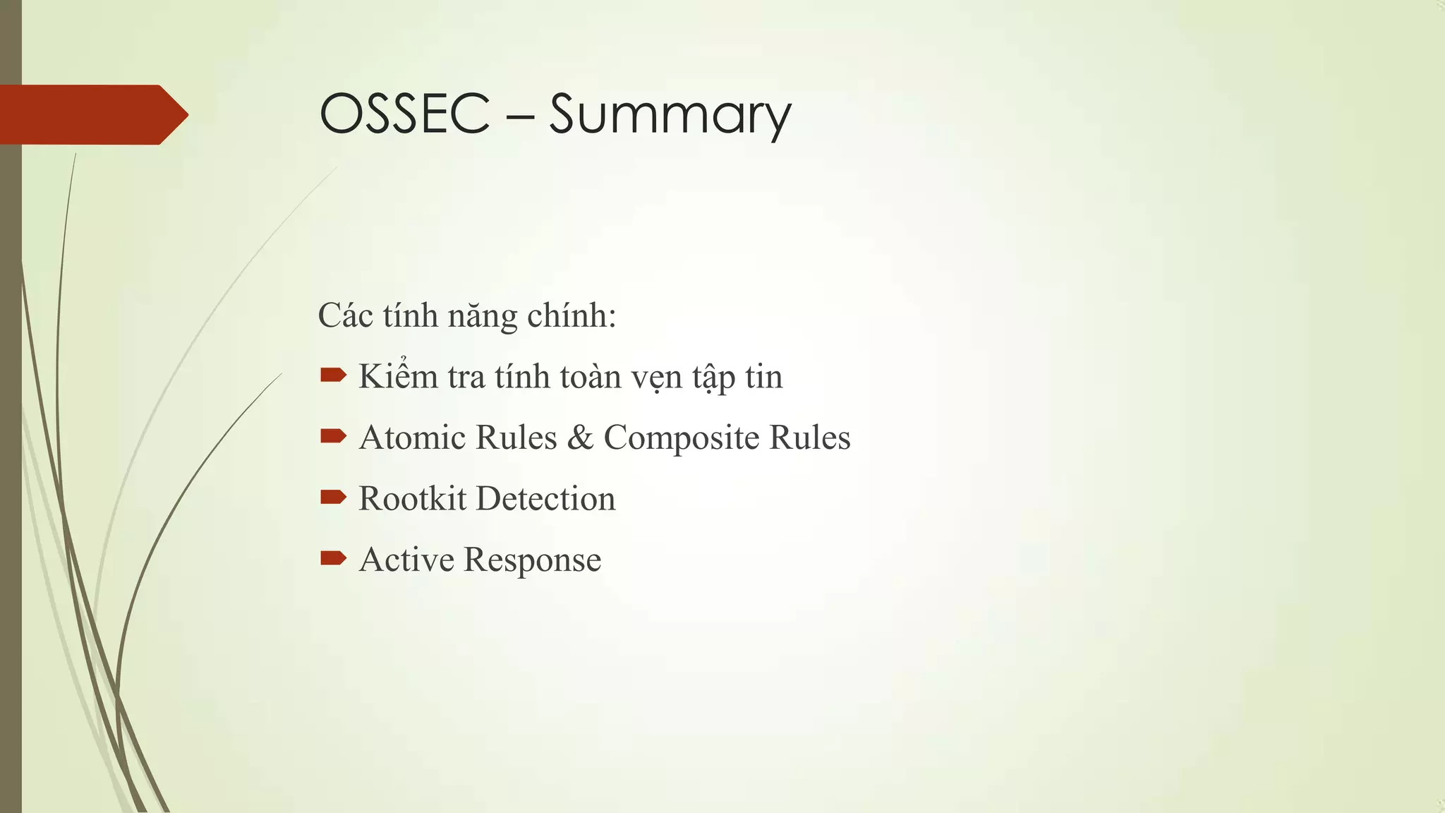 Ossec – host based intrusion detection system | PPTX