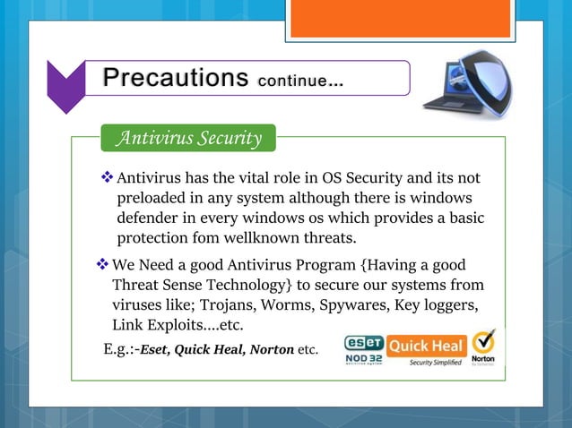 Operating System Security | PPTX | Operating Systems | Computer ...