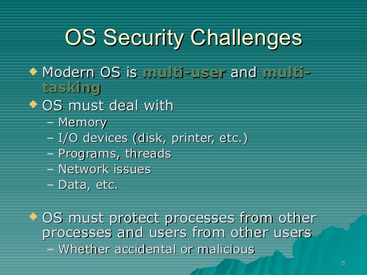 OS Security 2009
