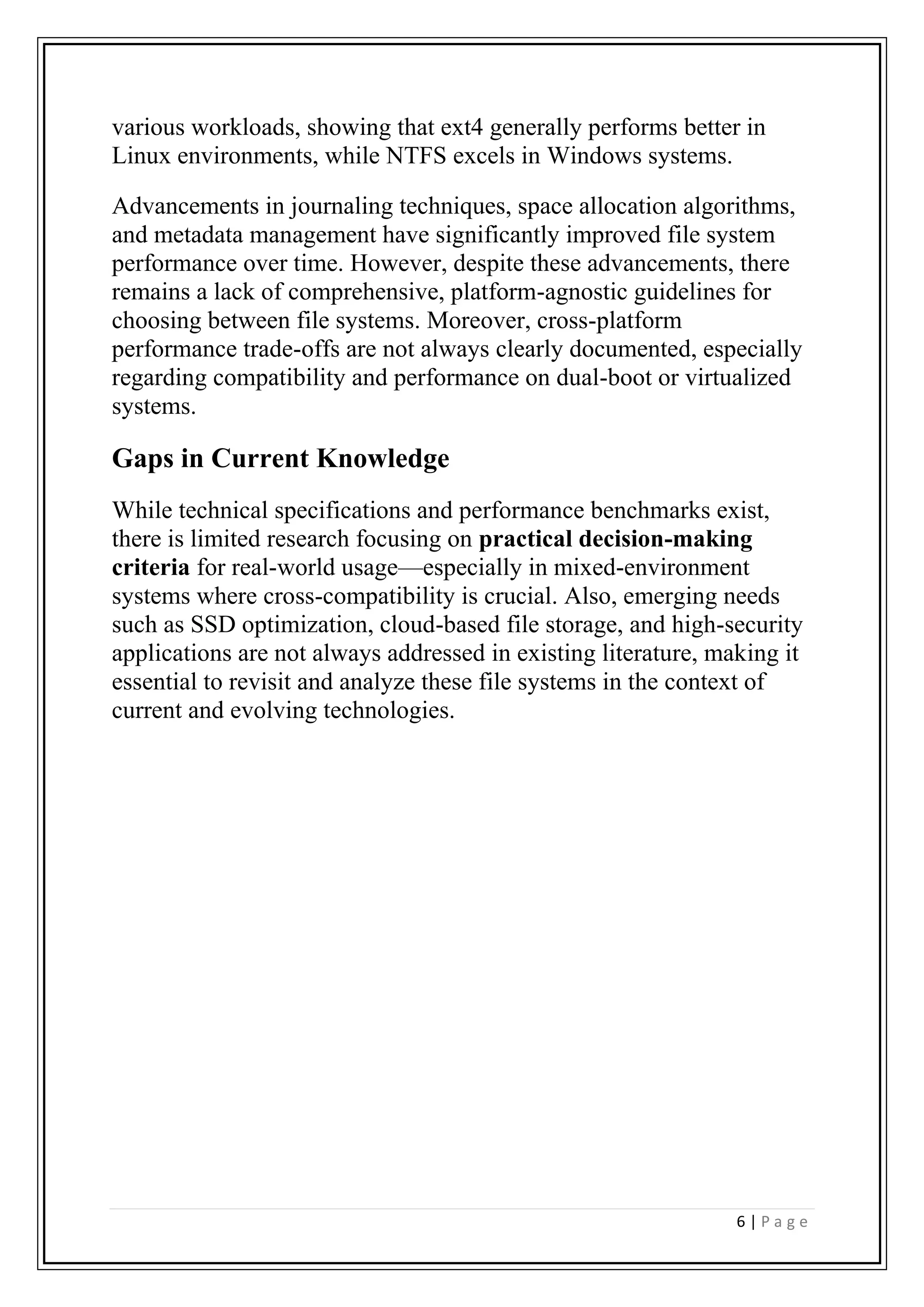FILE SYSTEMS ARCHITECTURE: FAT VS NTFS VS EXT4 | PDF