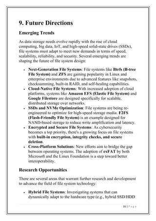 FILE SYSTEMS ARCHITECTURE: FAT VS NTFS VS EXT4 | PDF