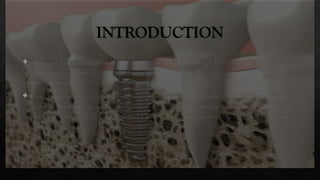 OSSEO-INTEGRATION of bone in human body. | PPTX
