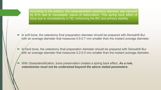 Osseodensification | PPTX