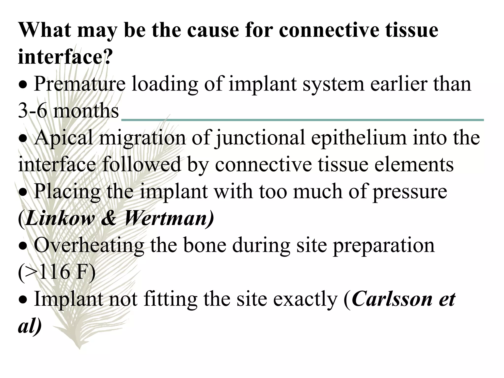 Osseointegration seminar | PPTX