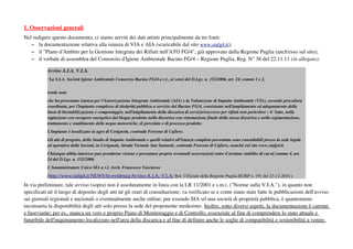 Osservazioni discarica cerignola | PPT