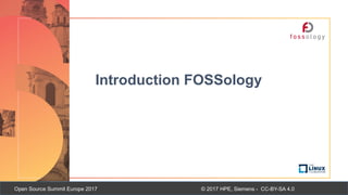 Using containers and Continuous Packaging to Build native FOSSology packages | PPT