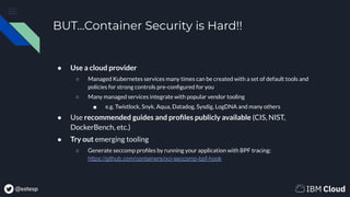 Securing Containerized Applications: A Primer | PPT