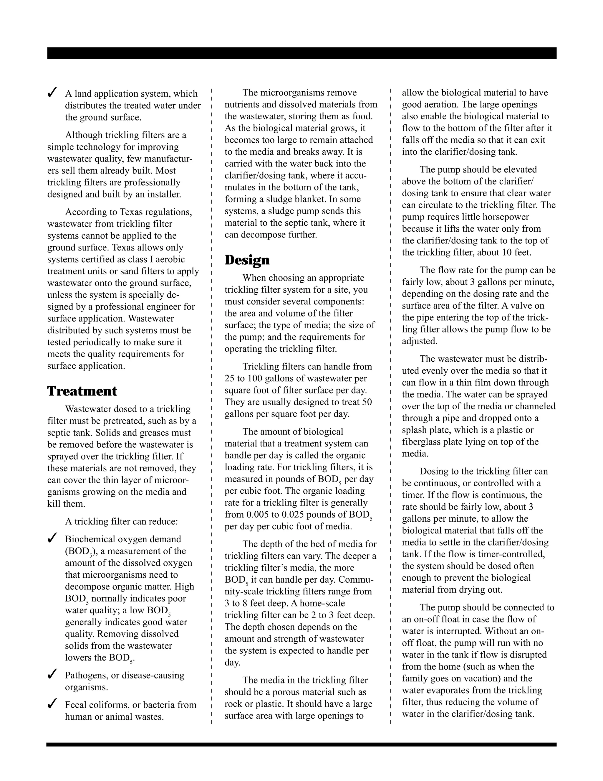 Ossf treatment-systems trickling-filter | PDF | Home Appliances | Home ...