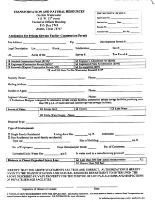 Ossf application travis county (1) | PDF