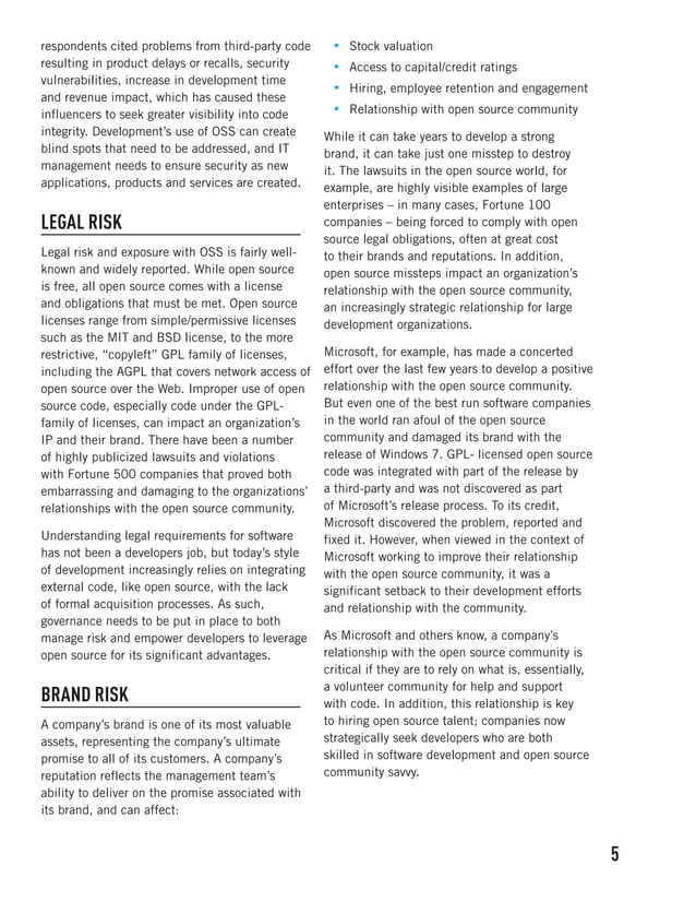 Open Source Governance in Highly Regulated Companies | PDF