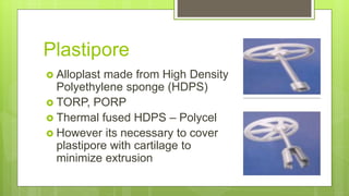 Ossiculoplasty | PPTX