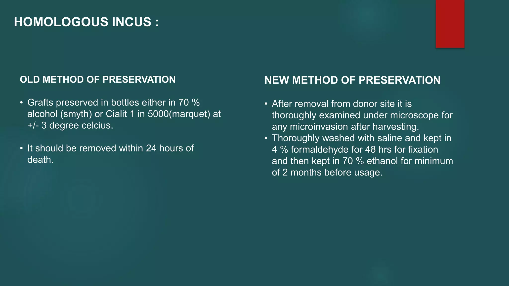 Ossiculoplasty | PPTX