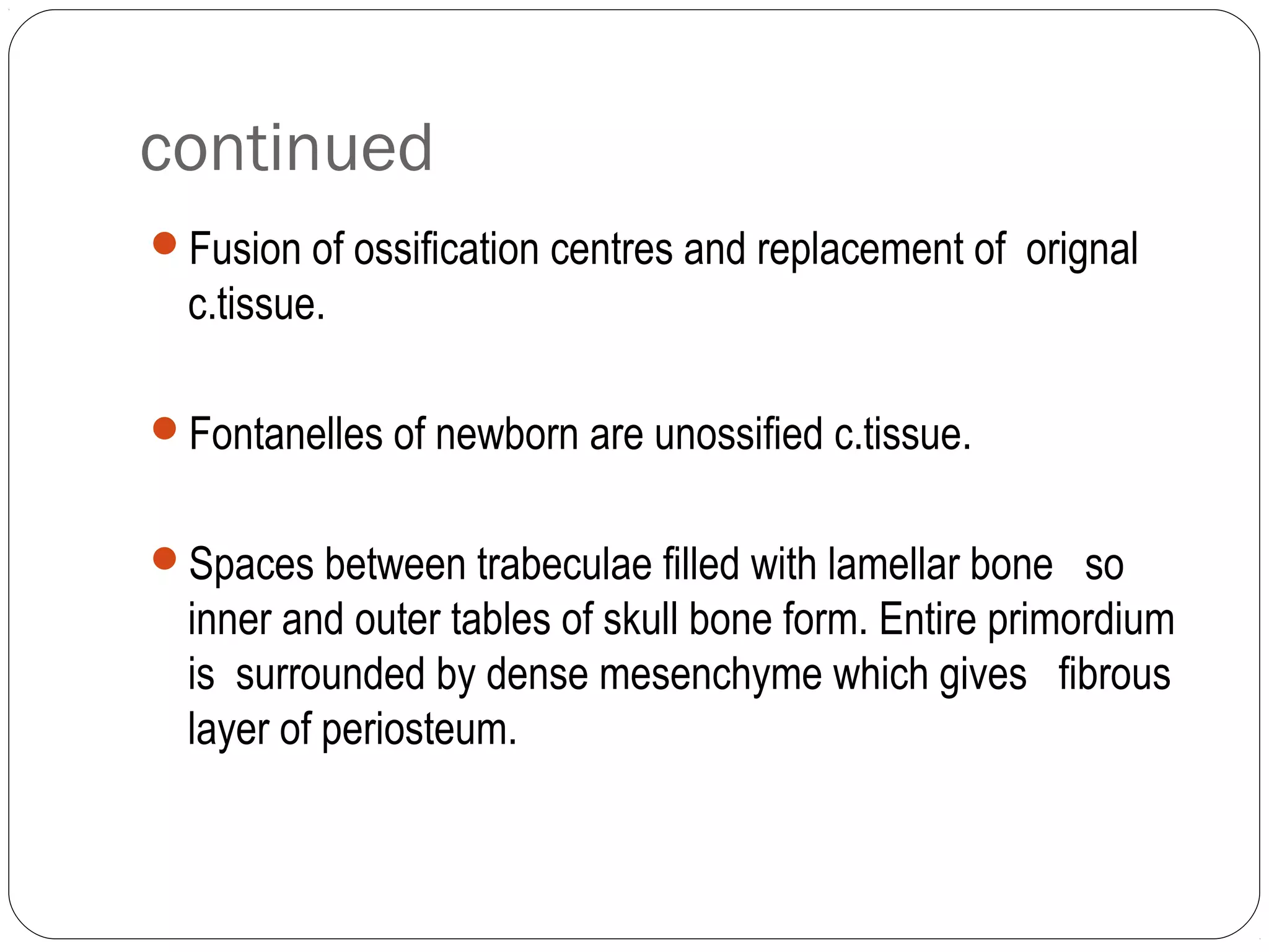 Ossification | PPT