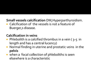 Ossification & calcification | PPTX
