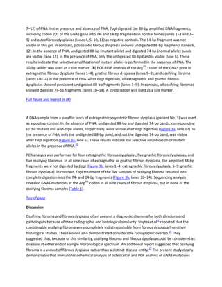 Ossifying fibroma vs fibrous dysplasia of the jaw | PDF