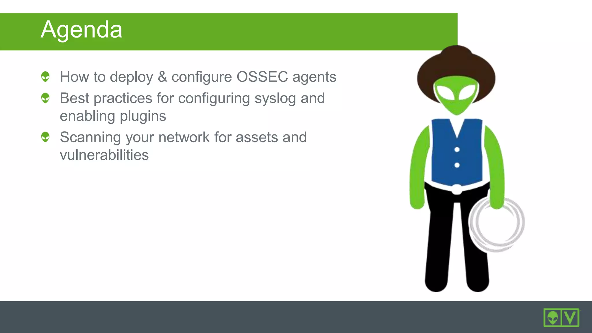 Best Practices for Configuring Your OSSIM Installation | PPTX