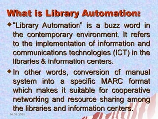 Oss In Libraries And We Information Professional | PPT | Operating ...