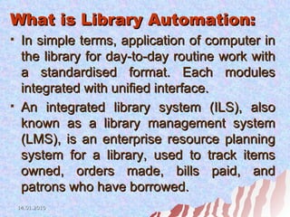 Oss In Libraries And We Information Professional | PPT | Operating Systems | Computer Software ...
