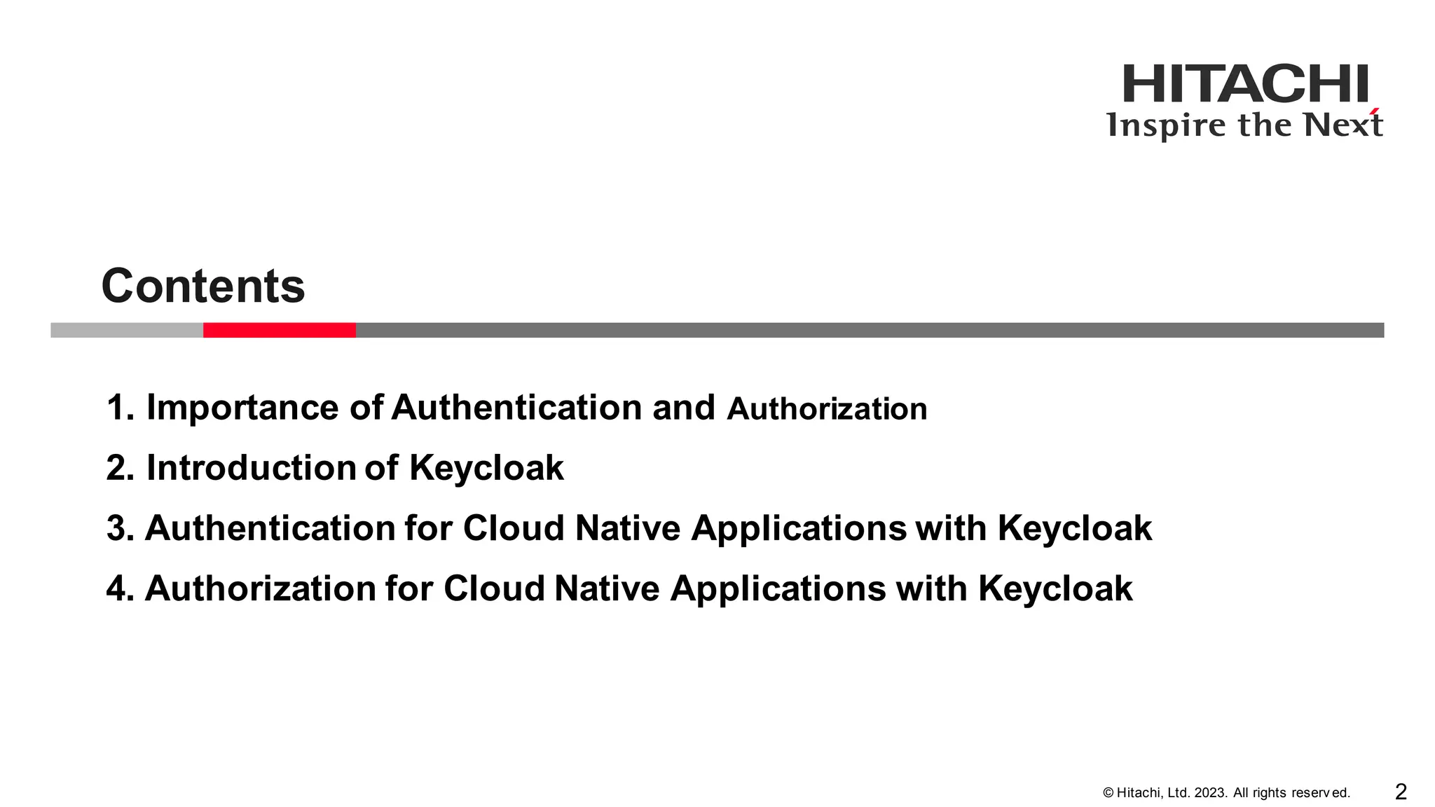 Guide of authentication and authorization for cloud native applications ...