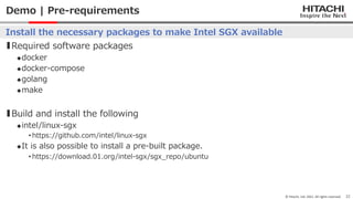 Trust Data Sharing and Utilization Infrastructure for Sensitive Data Using Hyperledger Projects ...