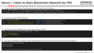 Trust Data Sharing and Utilization Infrastructure for Sensitive Data Using Hyperledger Projects ...