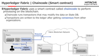 Trust Data Sharing and Utilization Infrastructure for Sensitive Data Using Hyperledger Projects ...