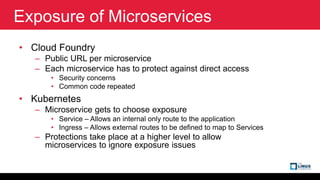 Migration of an Enterprise UI Microservice System from Cloud Foundry to ...