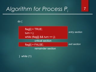 Peterson Critical Section Problem Solution | PPT